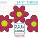 Daisy TEMPLATE PDF 2ft, 3ft, 4ft - Etsy