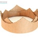 Cardboard Crown TEMPLATE - Etsy