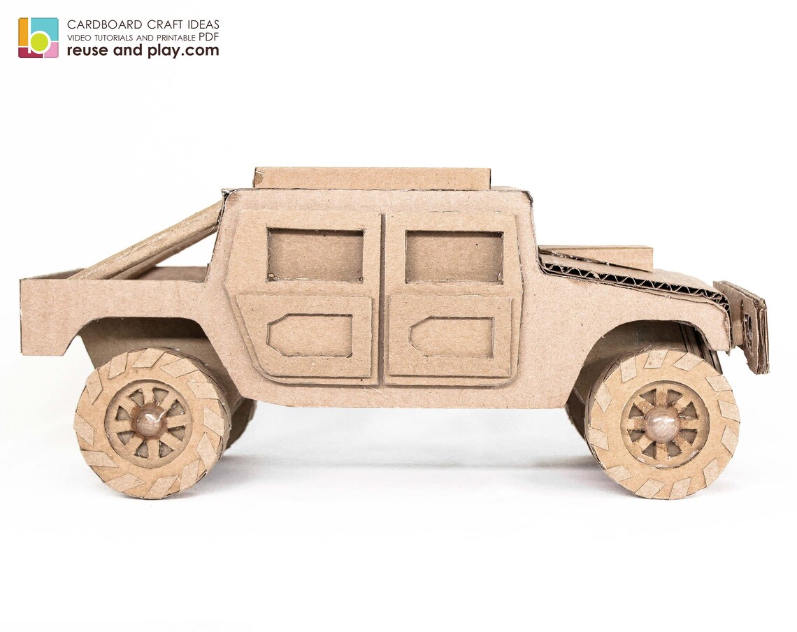 Humvee Truck Toy Car Model. Digital File | Etsy