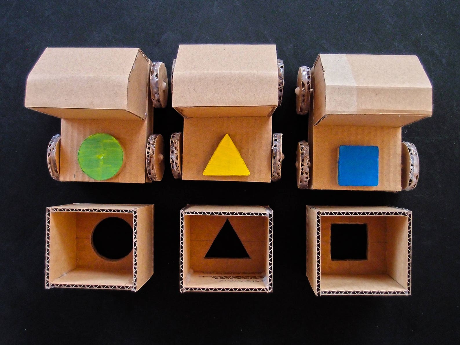 Toy Truck with Memory Shape Game DIY Tutorial | Etsy