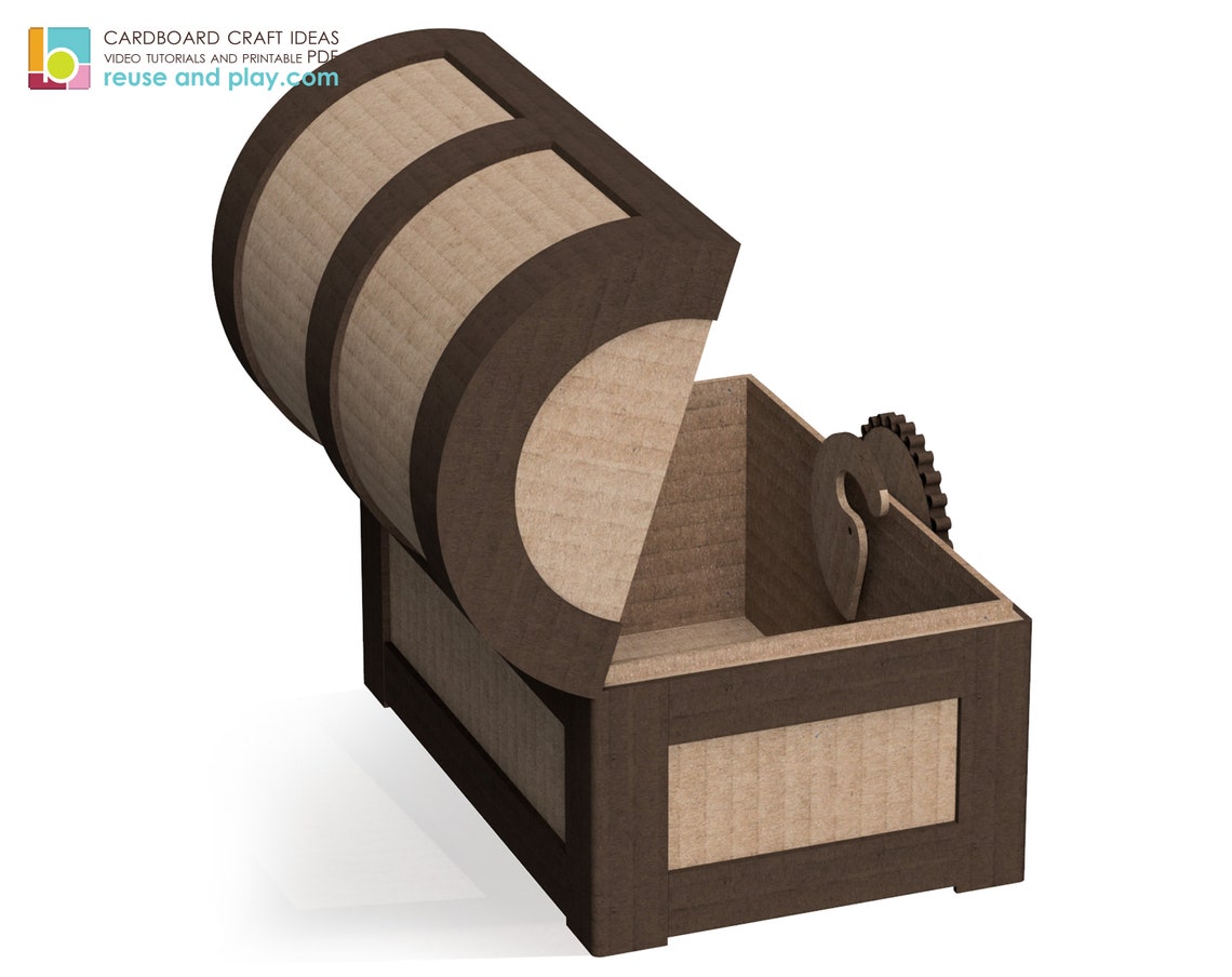 Treasure Chest Toy Box TUTORIAL | Etsy Australia