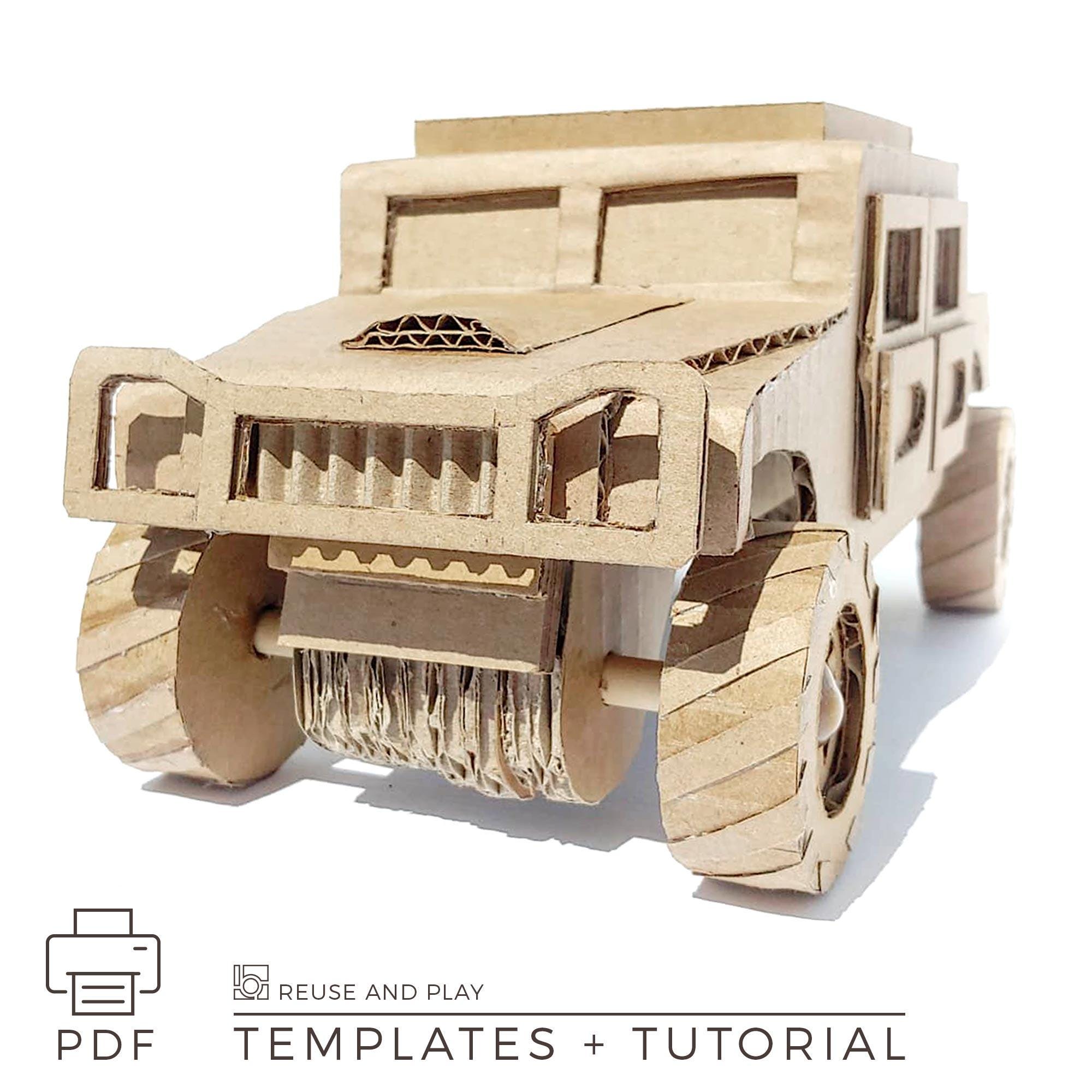Humvee Truck Toy Car. TEMPLATES - Etsy