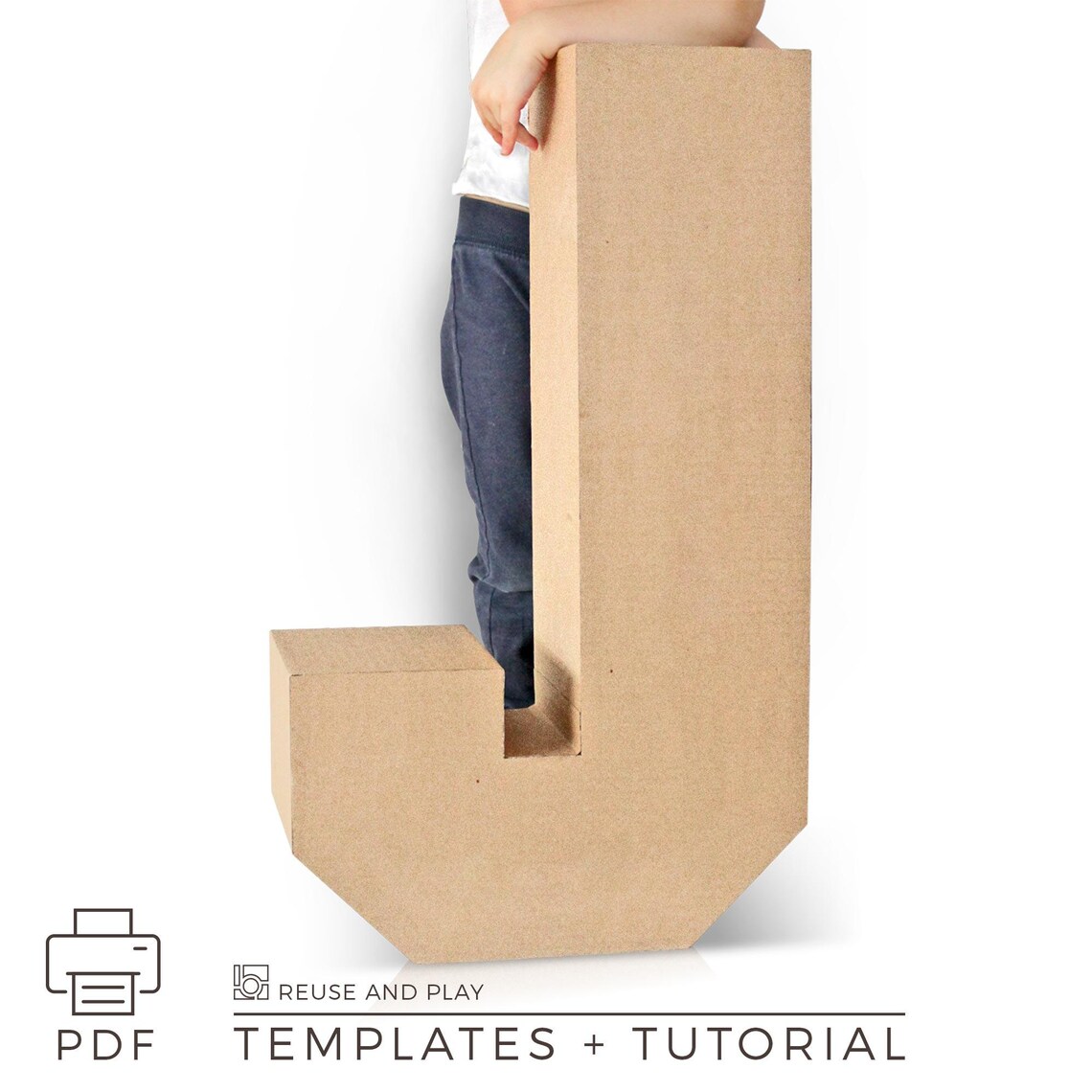 Giant BLOCK Letters TEMPLATES, A-Z | 26.5in - Etsy