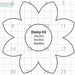 Daisy TEMPLATE PDF 2ft, 3ft, 4ft - Etsy