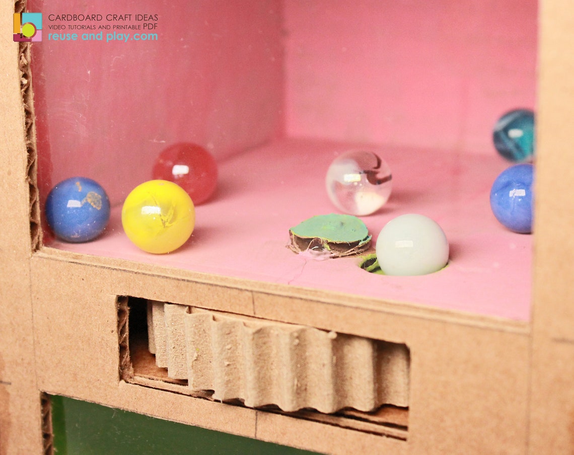 Marble Ball Challenge Game DIY Printable Tutorial | Etsy