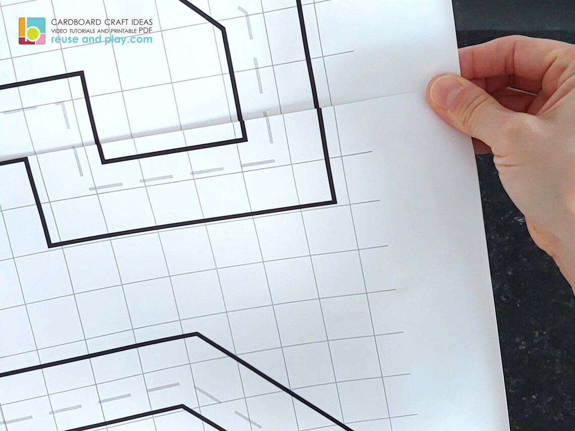 Giant BLOCK Letters TEMPLATES A-Z 26.5in - Etsy