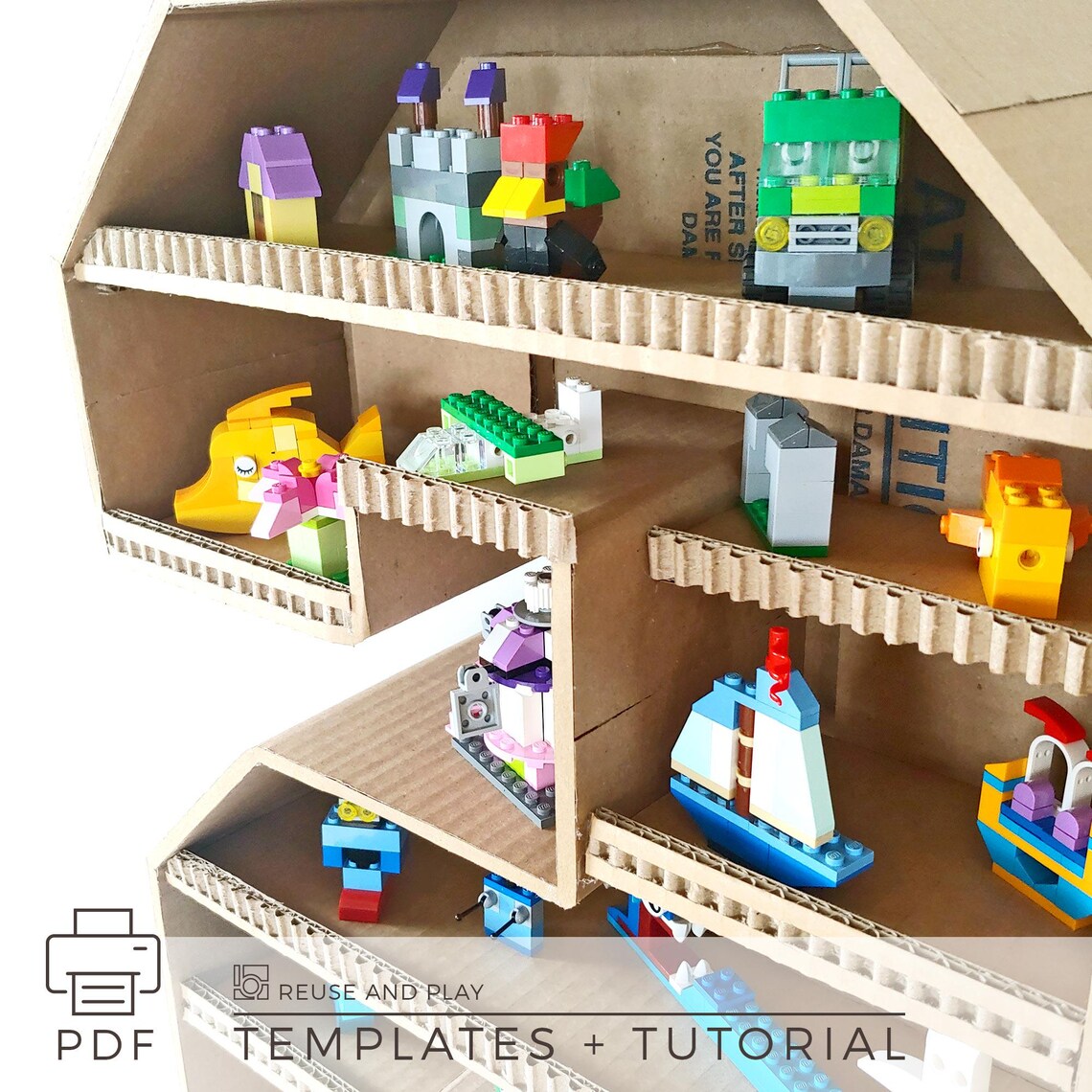 Big BLOCK Numbers TEMPLATES | 12in - Etsy