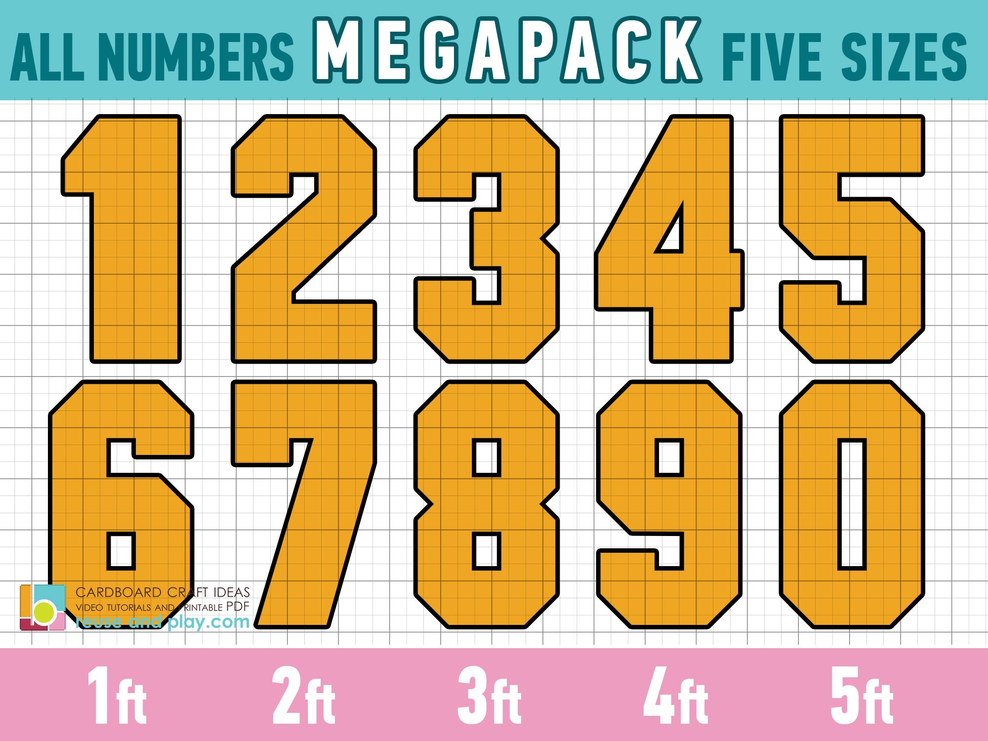 Numbers TEMPLATES MEGA PACK - Etsy