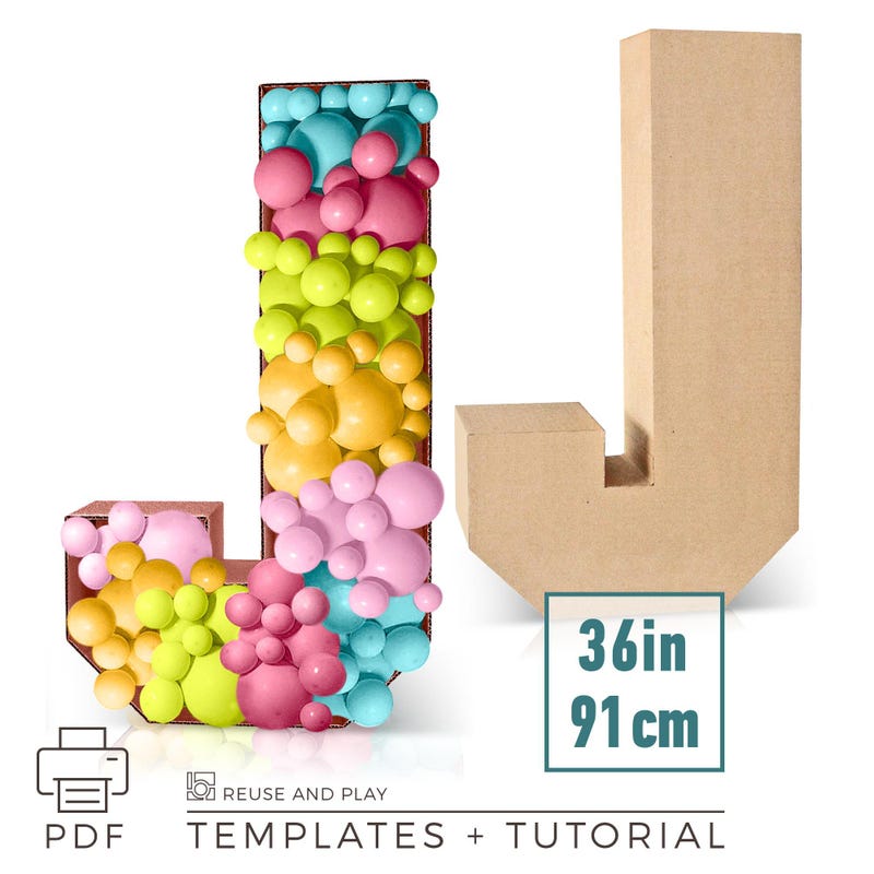 Giant Letters - Etsy
