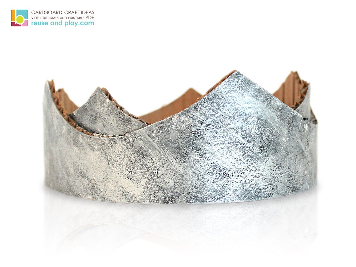Cardboard Crown TEMPLATE - Etsy