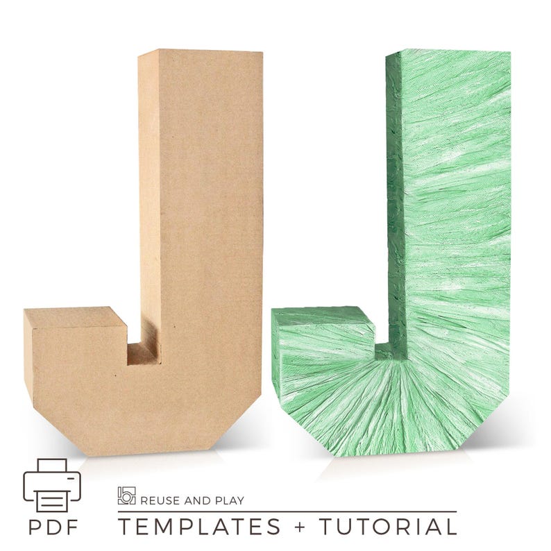 Huge BLOCK Letters TEMPLATES, A-Z | 42in - Etsy Canada