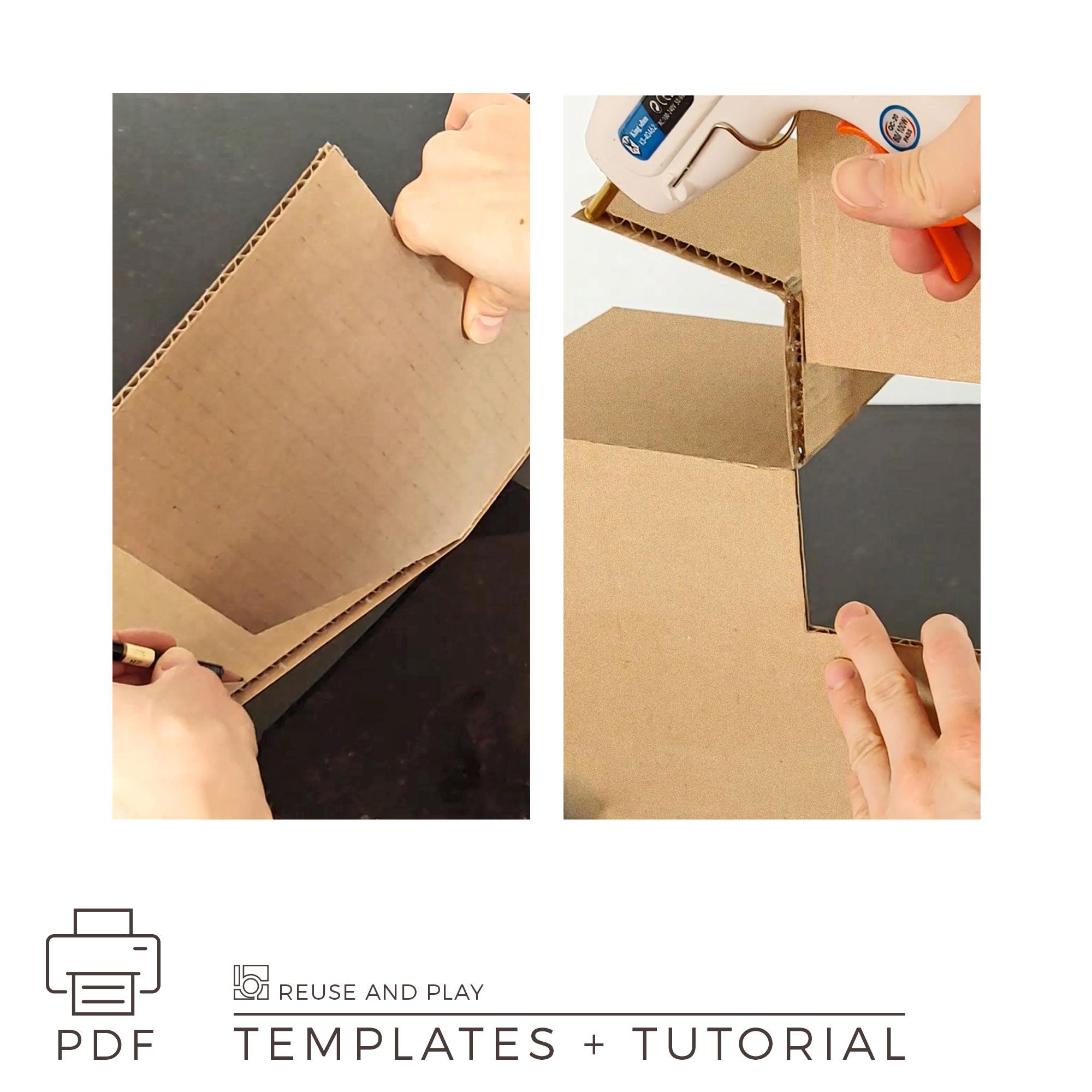Big BLOCK Numbers TEMPLATES | 12in - Etsy