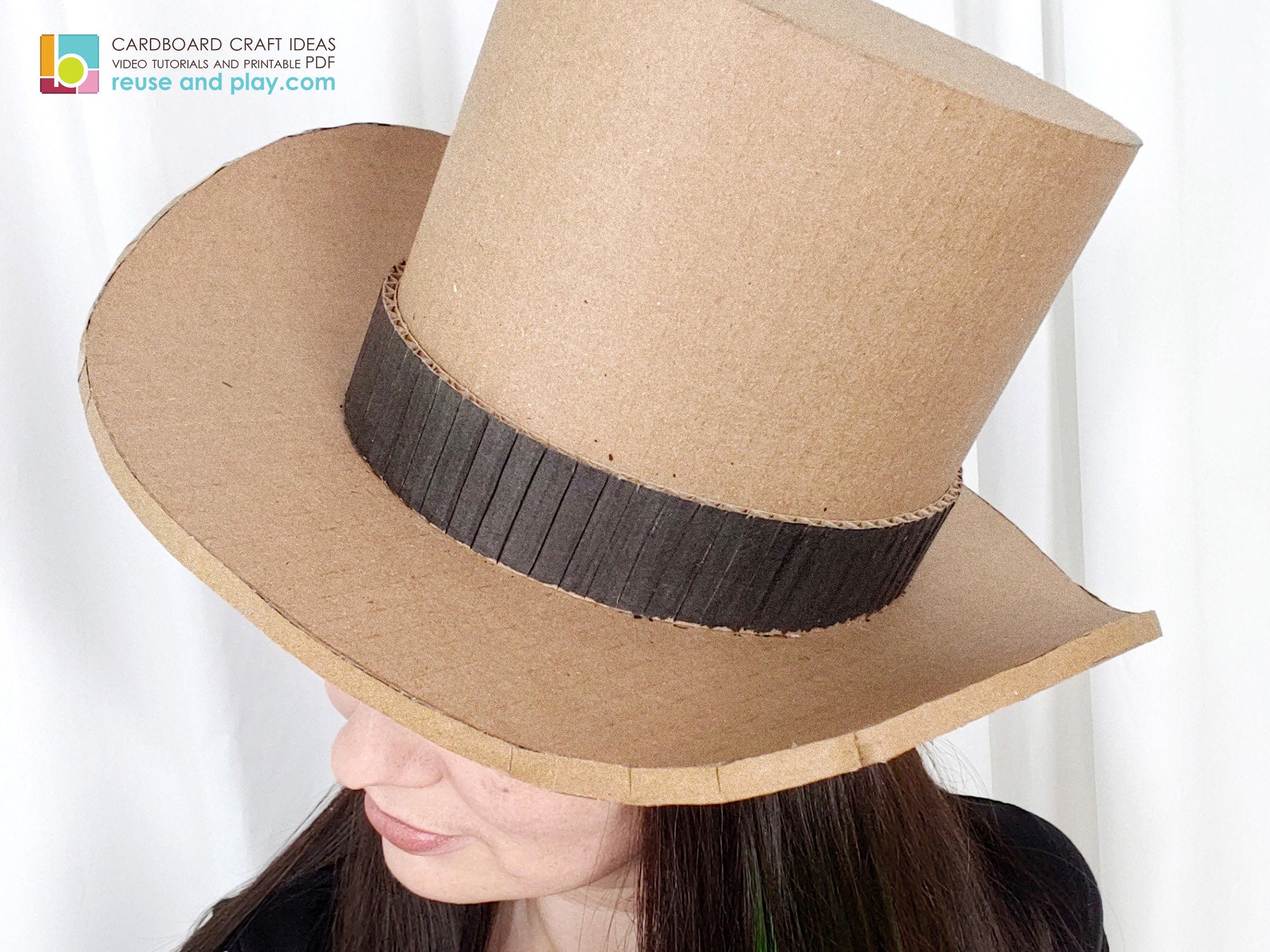 Top Hat Boater Hat Floppy Hat TEMPLATES - Etsy Canada