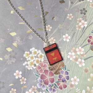 Fuda Tag, Bath Token Necklace, Spirited Away Inspired, Kawaii Necklace ...