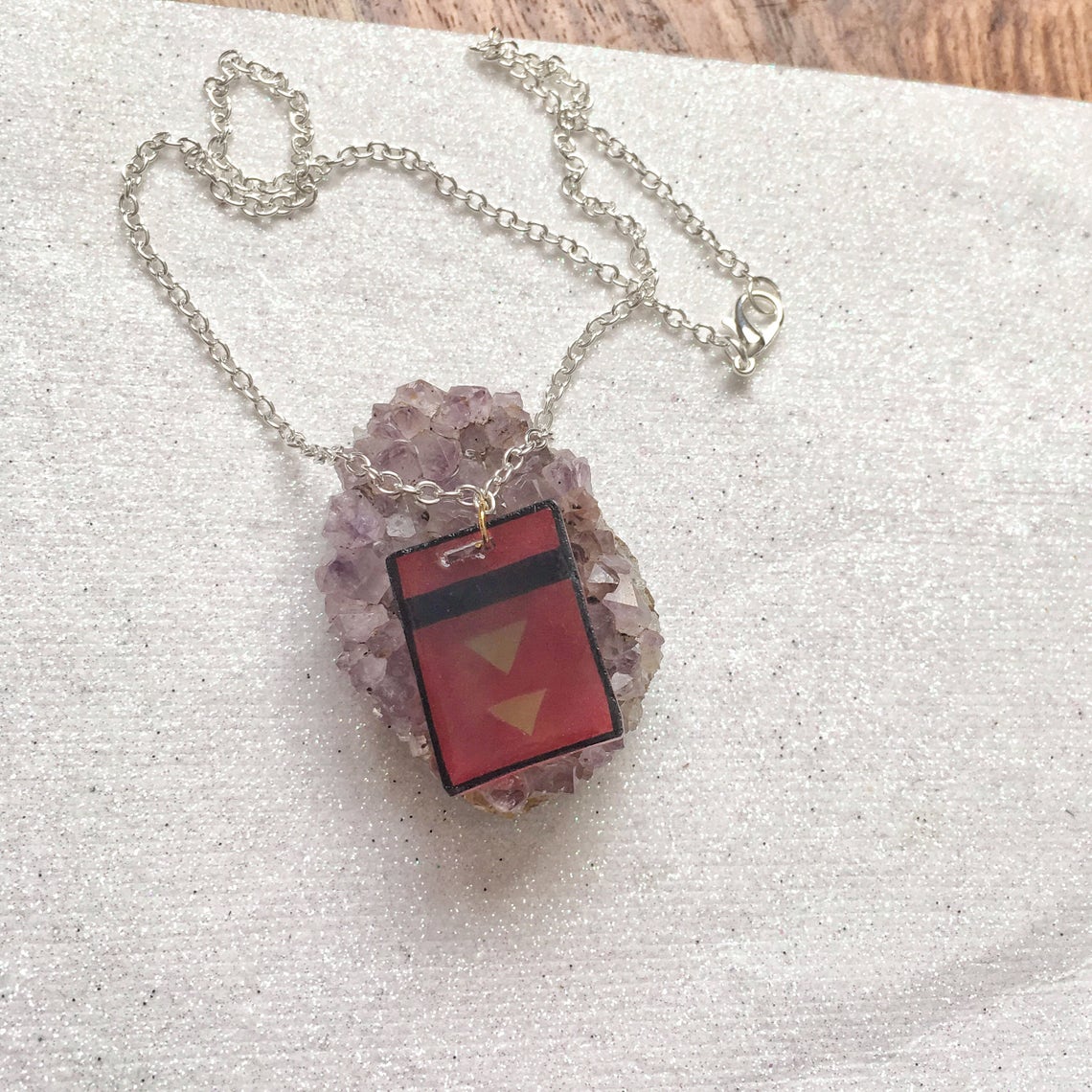 Fuda Tag, Bath Token Necklace, Spirited Away Inspired, Kawaii Necklace ...