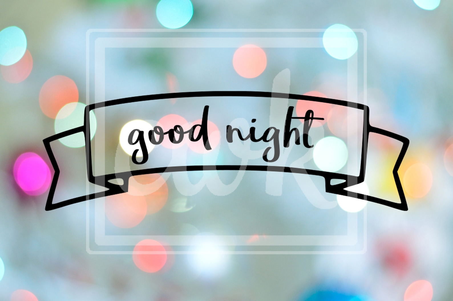 Good Morning & Good Night Banner SVG Cut Files - Etsy