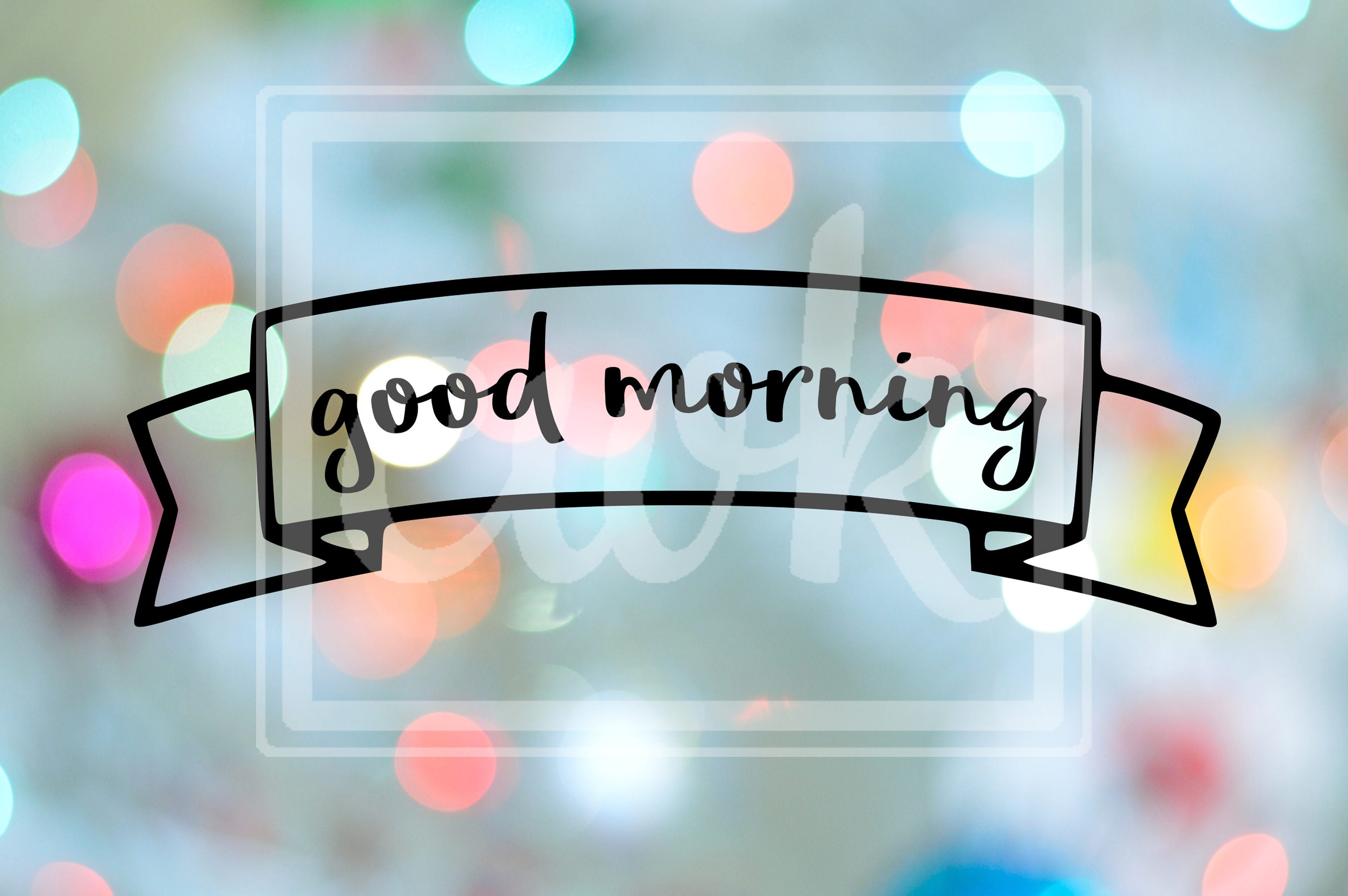 Good Morning & Good Night Banner SVG Cut Files - Etsy