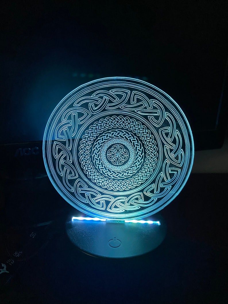Celtic Night Light - Etsy