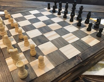 Custom chess board | Etsy