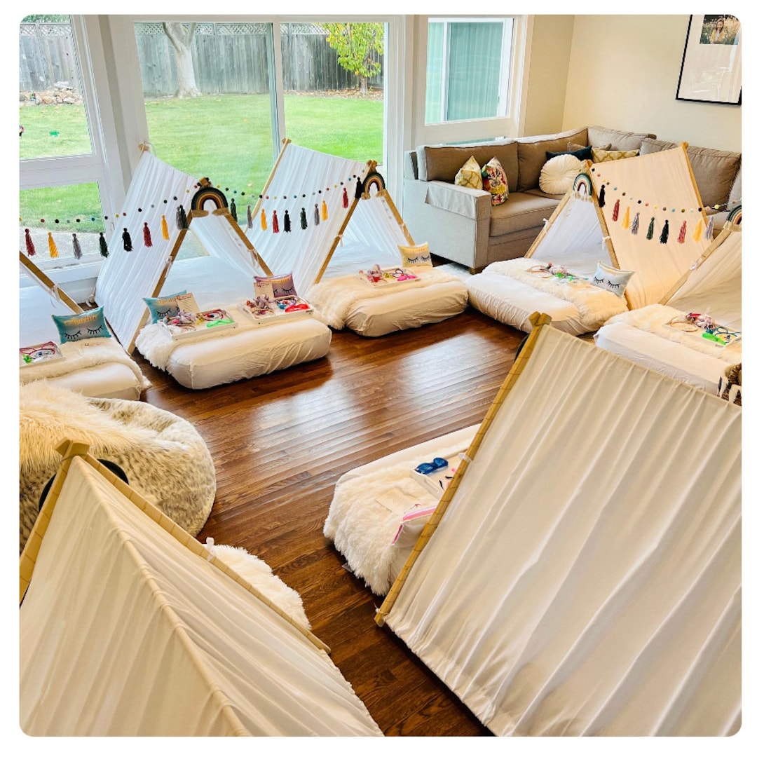 Kids Slumber Party Package Kids Tents - Etsy