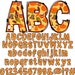 Thanksgiving Alphabet PNG, Happy Thanksgiving, Thanksgiving Day, Turkey ...