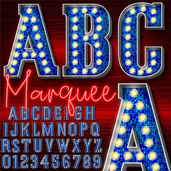 Marquee Letters - Etsy