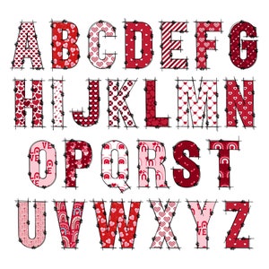 Valentine's Day Letters PNG, Love Letters Clip Art, PNG, Doodle ...