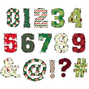 Christmas Clipart Alphabet PNG, Wrapping Paper Alphabet Clip Art, PNG ...