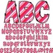 Valentine's Day Alphabet PNG, Valentines Letters, Valentines Doodle ...