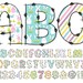 Easter Alphabet PNG, Alphabet Clip Art, PNG, Doodle Easter, Doodle ...