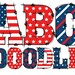 Patriotic Doodle Letters PNG, 4th of July, Independence Day, Alphabet ...