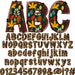 BUNDLE Autumn Fall Alphabet PNG Fall Alpha Doodle PNG - Etsy