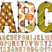 Fall Autumn Clipart Alphabet PNG, Watercolor Alphabet, Transparent PNG ...
