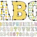 Easter Alphabet PNG, Alphabet Clip Art, PNG, Doodle Easter, Doodle ...