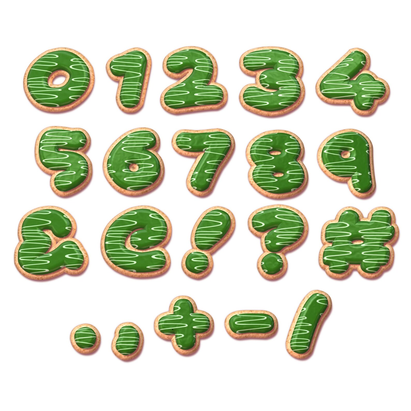 Cookies 3D Letters PNG Cookies Alphabet Clip Art PNG Candy | Etsy