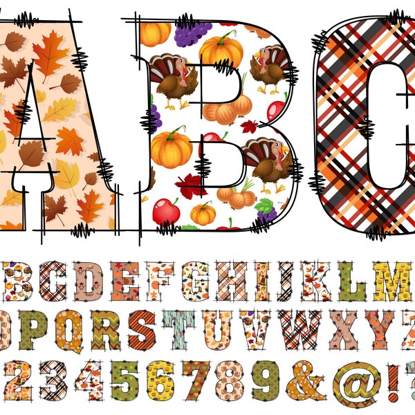 Thanksgiving Letters - Etsy