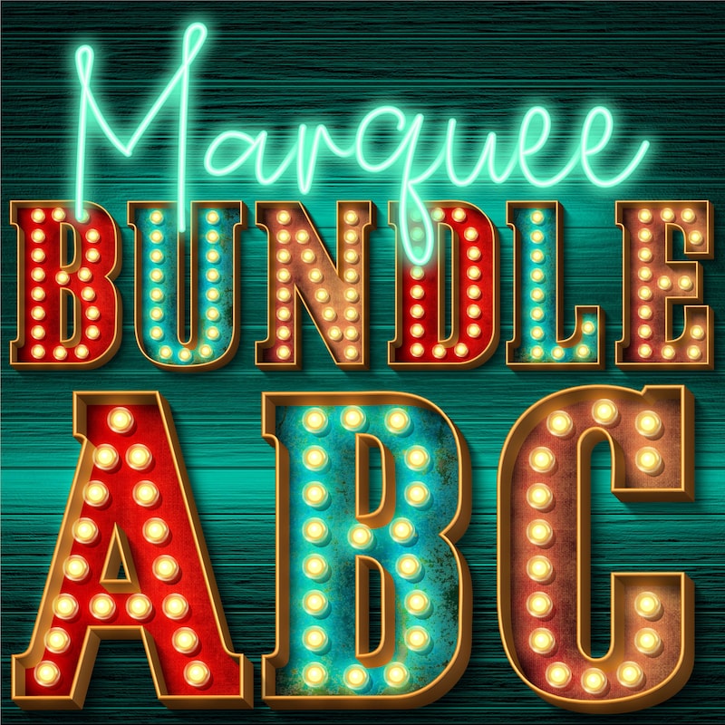 Lighted Marquee Sign - Etsy