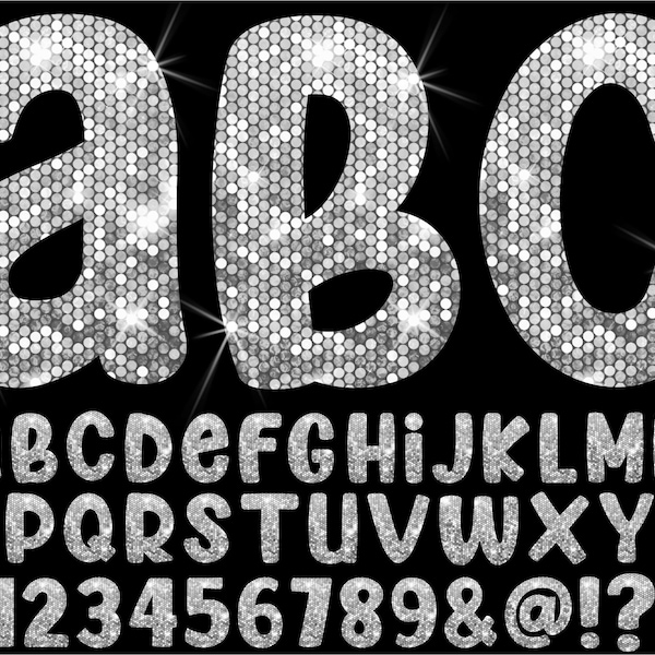 Silver Glitter - Etsy