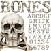 Halloween Bones Alphabet PNG, Skull Alphabet Clip Art, Transparent PNG ...