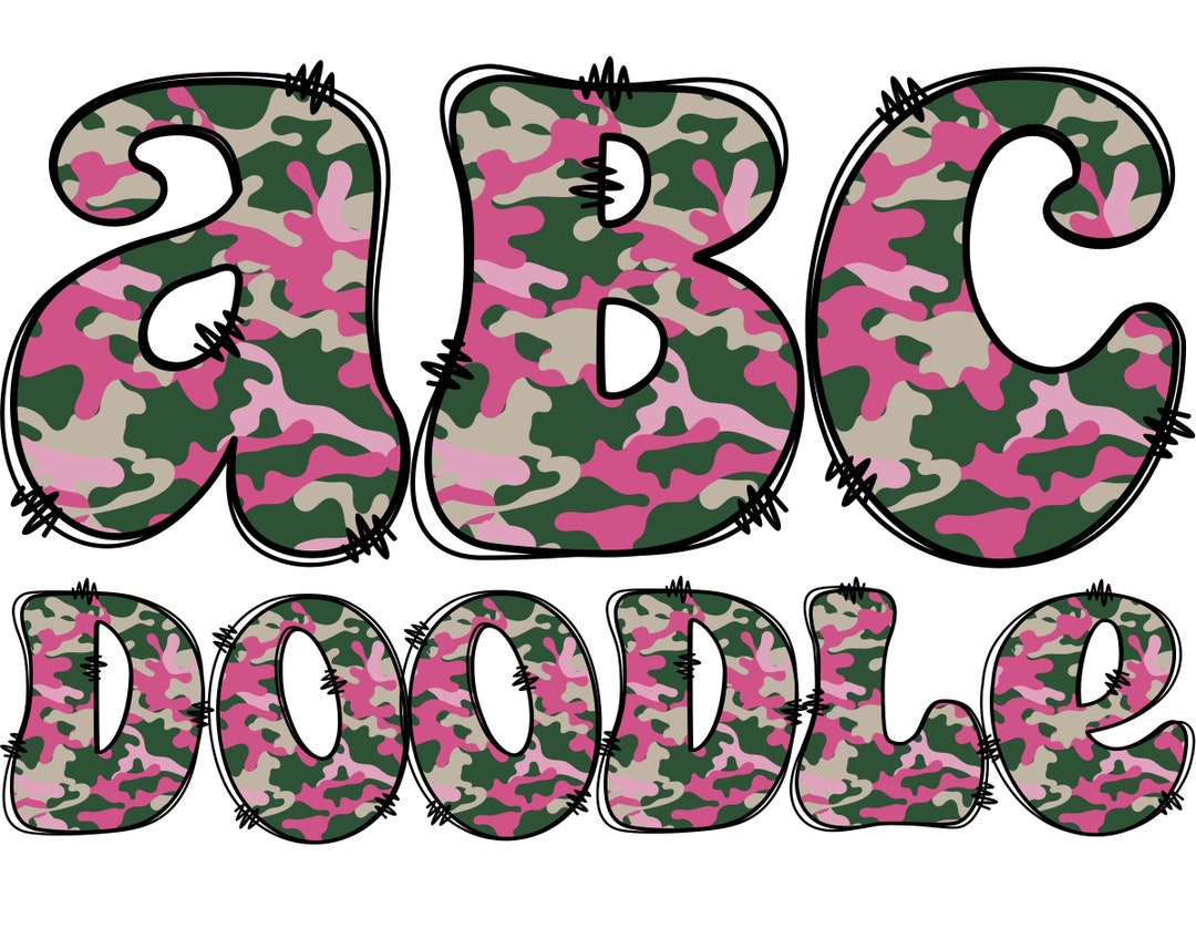 Camouflage Doodle PNG, Doodle Alpha, Camo Doodle, Doodle Letters PNG ...