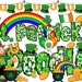 St Patrick's Day Letters PNG, Shamrock Alphabet Clip Art, Doodle Irish ...
