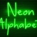 Neon Glow Effect Alphabet PNG Clip Art Letters Font Instant Download ...