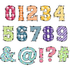 Valentine's Day Alphabet PNG, Love Alphabet Clip Art, PNG, Doodle ...