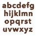 Coffee PNG Letters, Transparent Background, Coffee Bean Alphabet Clip ...