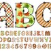Autumn Fall Clipart Alphabet PNG, Watercolor Alphabet, Transparent PNG ...