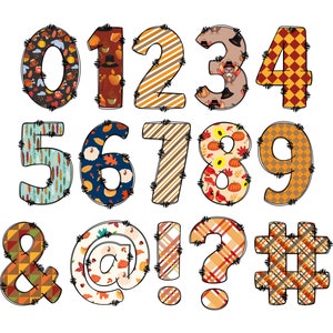 Thanksgiving Alphabet PNG, Watercolor Clip Art, Transparent PNG, Doodle ...