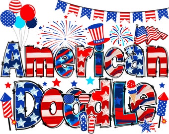 4th of July Clipart - Etsy