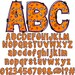 BUNDLE Halloween Alphabet PNG, Halloween, Halloween Day, Alpha Doodle ...