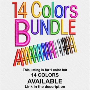 Faux Embroidery Mint Stitch, Alphabet PNG, Faux Stitch Letters, Alpha ...