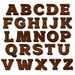 3D Wood PNG Letters, Transparent Background, Wooden Alphabet Clip Art ...